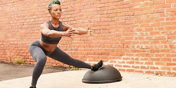 BOSU Balance Workout on the Balance Trainer